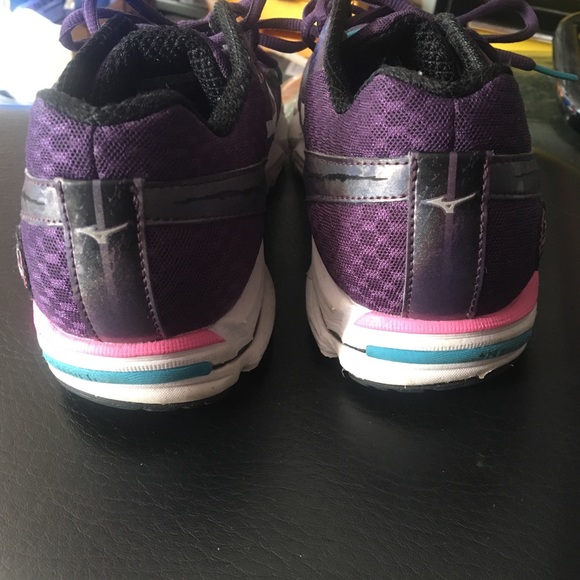 Mizuno | Shoes | Purple Mizuno Wave Rider 7 Tennis Shoe | Poshmark